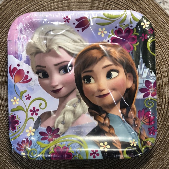 Disney | Party Supplies | Disney Frozen Plates 9 | Poshmark